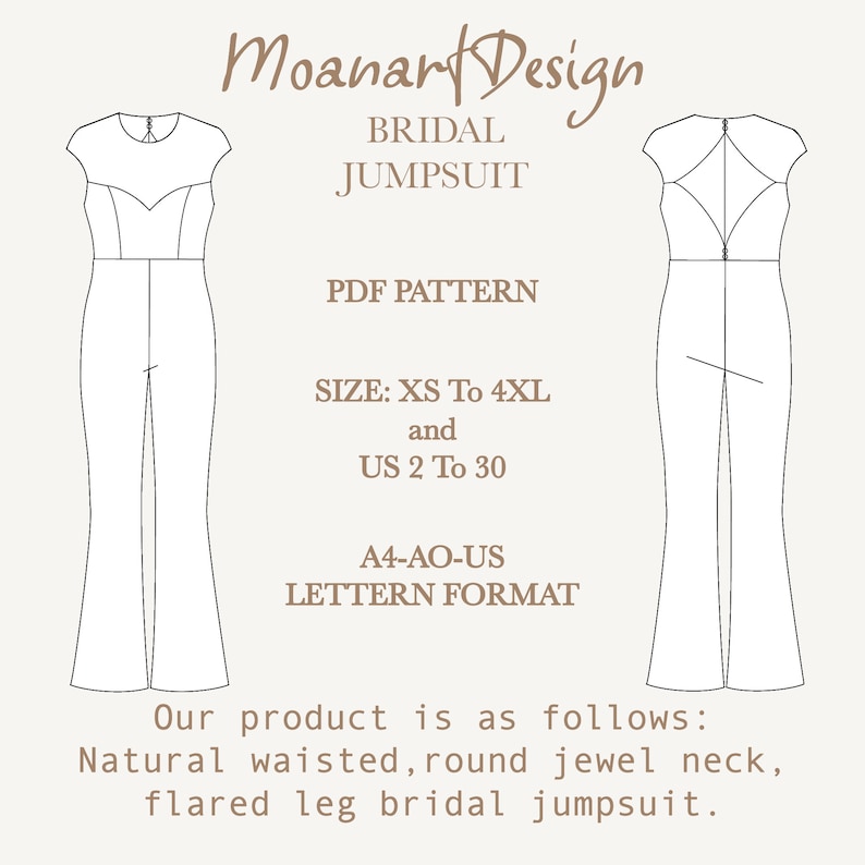 Bridal Wedding Guest White Women Jumpsuit, Formal Sheer Jumpsuit PDF ... Bridal Wedding Guest White Women Jumpsuit, Formal Sheer Jumpsuit PDF ...