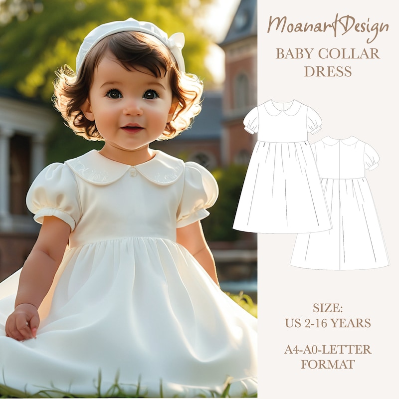 Newborn Girl Puffy Dress - Etsy