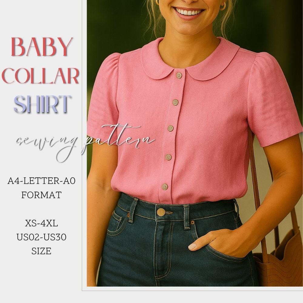Pintuck Blouse Sewing Pattern