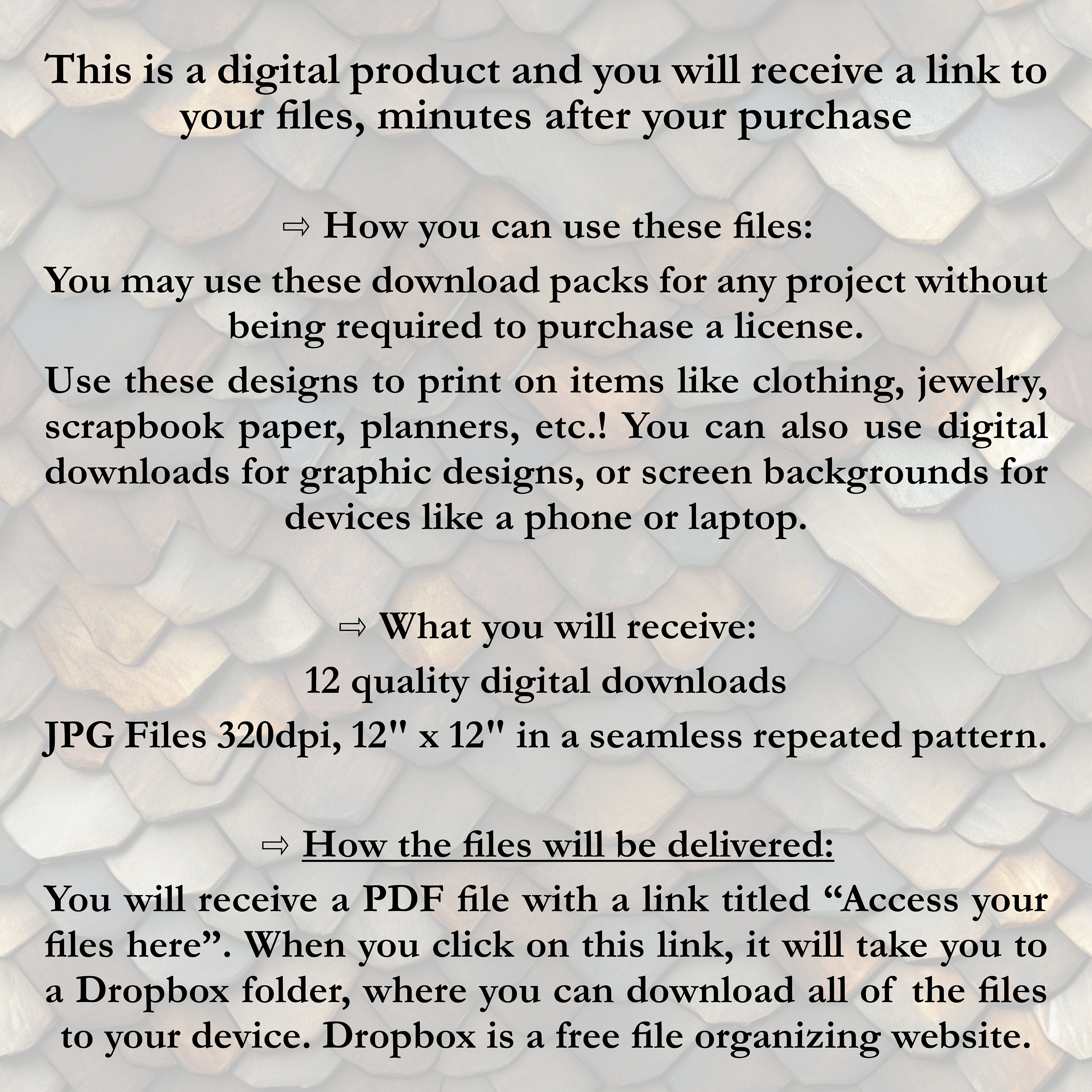 Reptile Dragon Scales Digital Download Paper Snake Skin Seamless ...