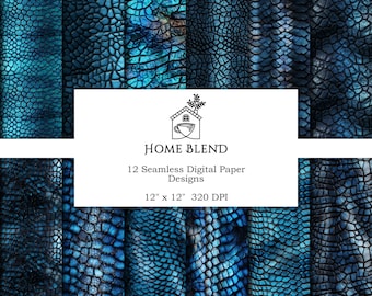 Orange Dragon Scales Digital Download Paper Snake Skin Seamless ...