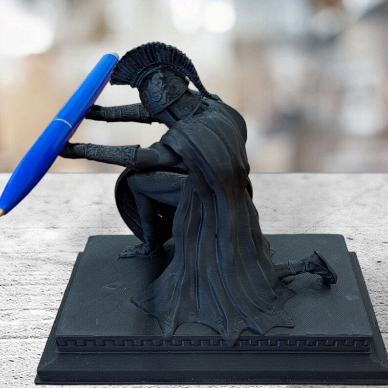 Spartan Warrior Pen Holder 3D Printed - Etsy