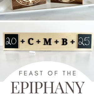 Epiphany Sign Catholic Gift for Women Epiphany Water Home Blessing ...