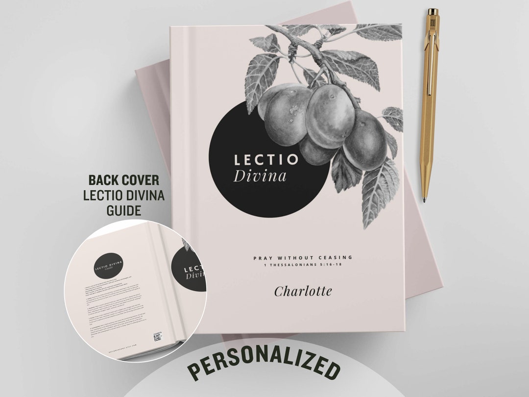 Lectio Divina Journal Confirmation Sponsor Gift Devotion Prayer Journal ...