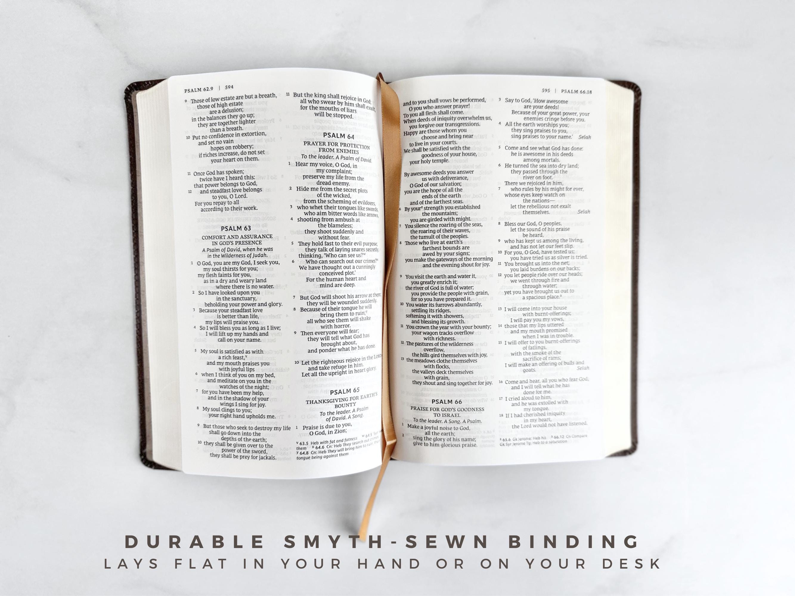 Custom NRSV Catholic Bible Study Engraved NRSV Custom Bible Leather ...
