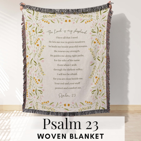 Christian Tapestry Psalm - Etsy