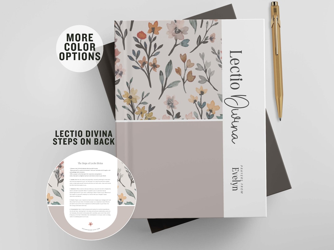 Personalized Lectio Divina Journal Catholic Gift for Women Birthday ...