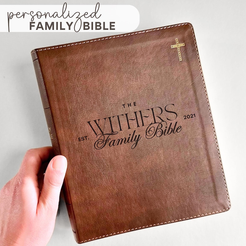 Engraved Not Taking Bible - Etsy