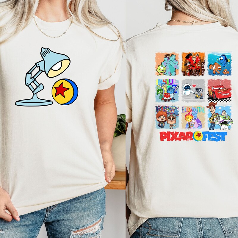 Pixar Logo - Etsy