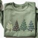 Green Tree Christmas Sweater, Christmas Sweater, Christmas Crewneck ...