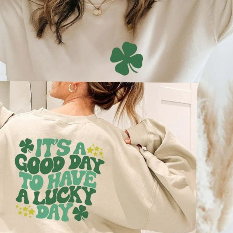 Lucky in Love Sweats - Etsy