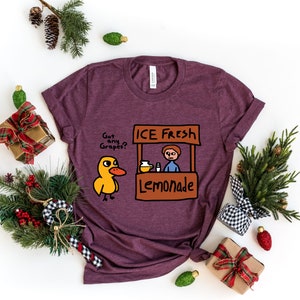 Ice Fresh Lemonade Got Any Grapes Duck Funny Gift Shirt,trendy Shirts ...