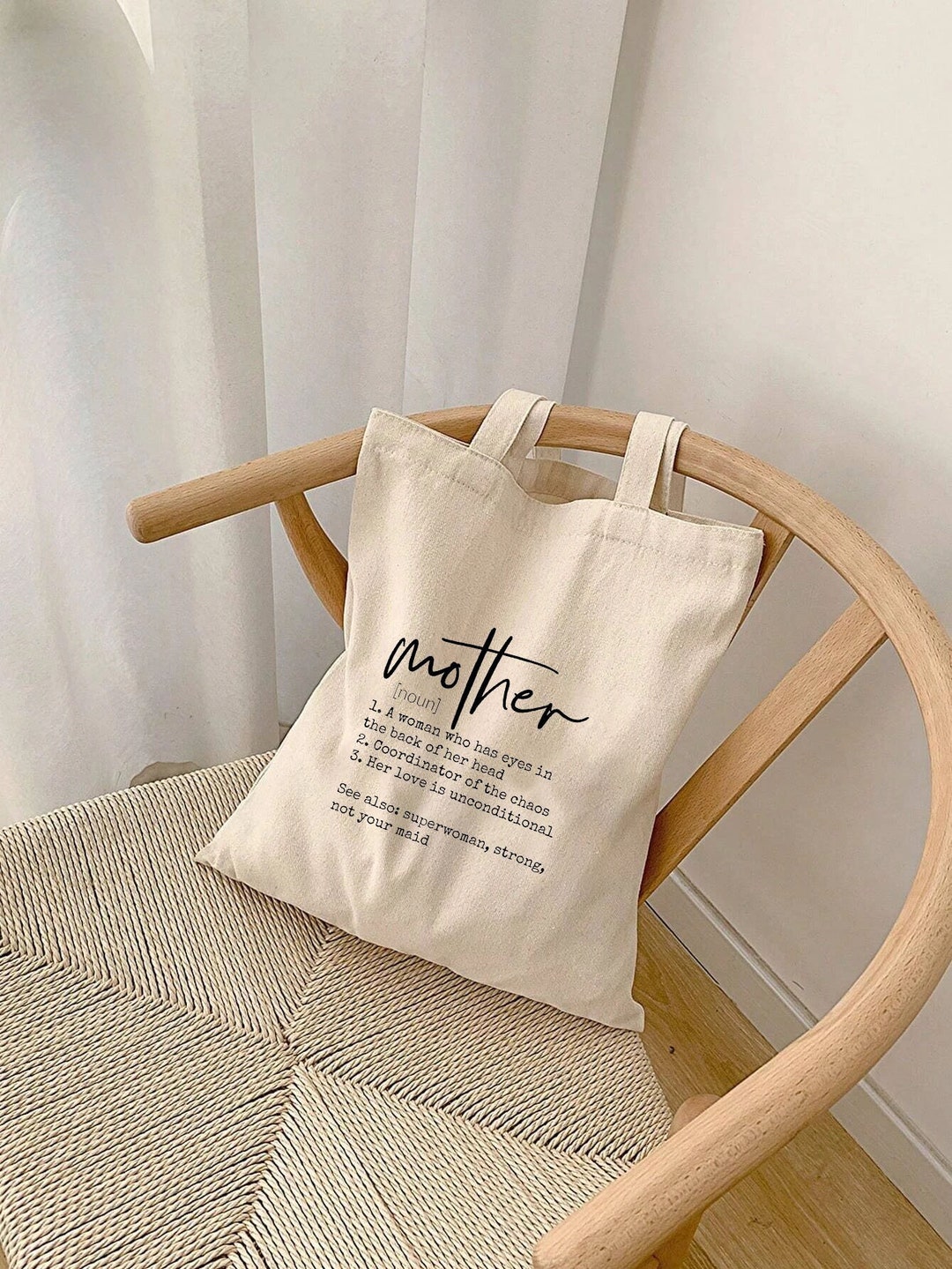Mother Definition Tote Bag,tote Bag for Mothers Day,mother Meaning Tote ...