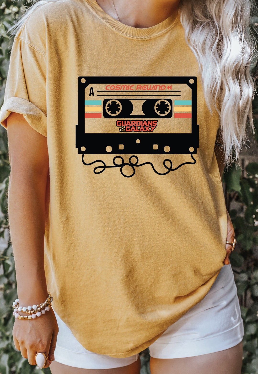 Cosmic Rewind Cassette Tshirt, Cosmic Rewind Tshirt, Guardians of the ...