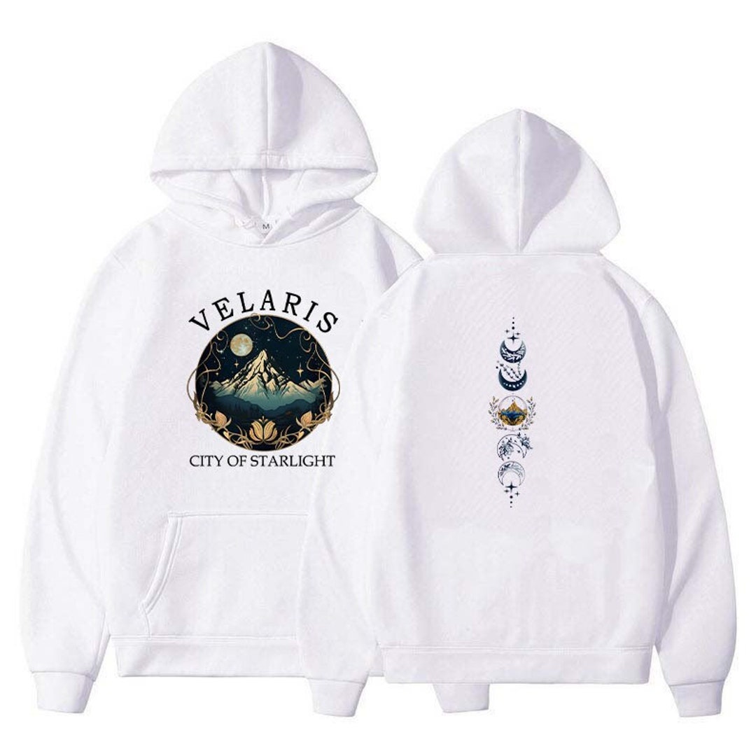 Velaris Hoodıe Back and Front Desıgn,night Court Velaris City of ...