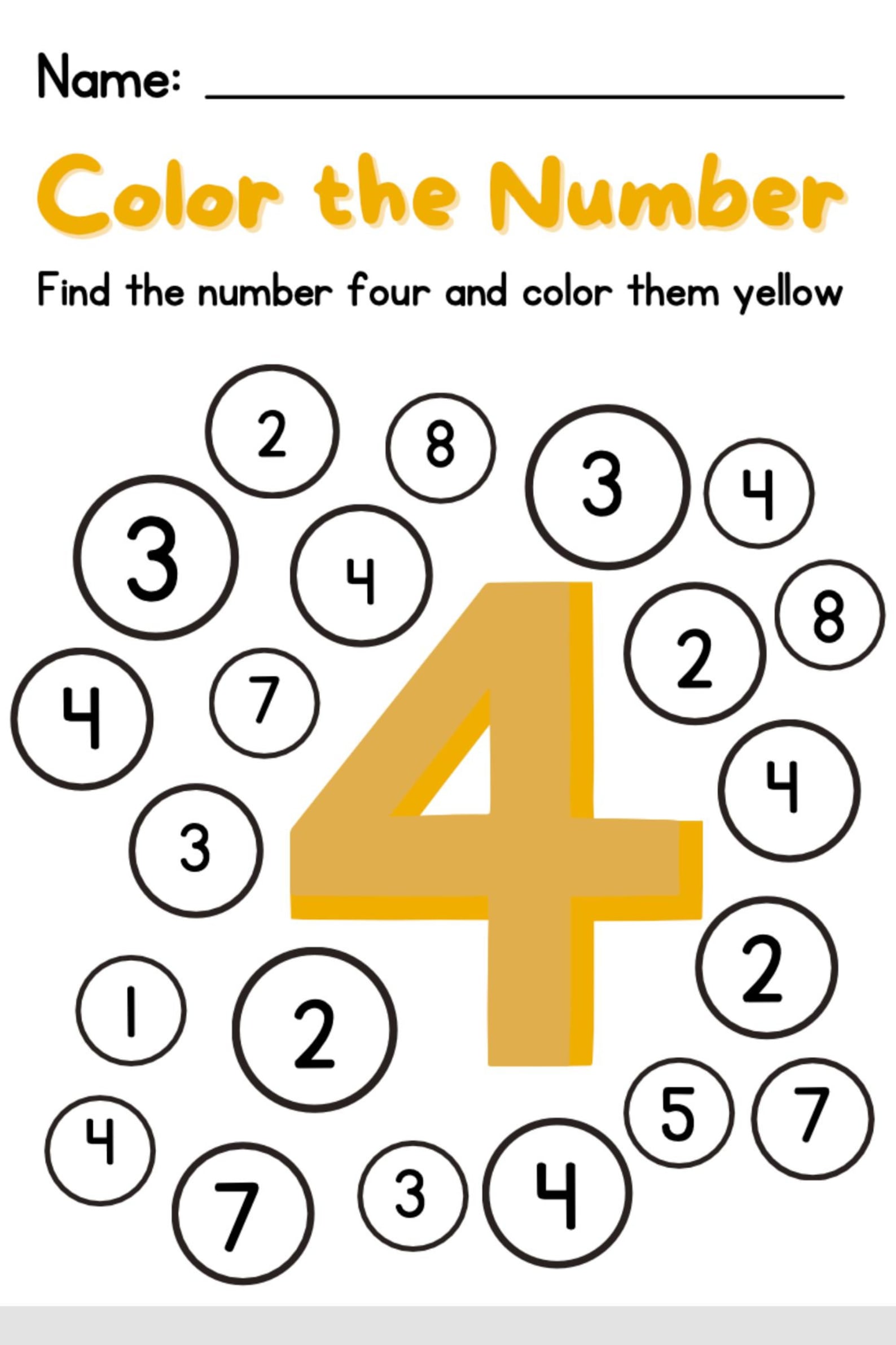 Printable Toddler Worksheets or Toddler Workbook Instant Download ...