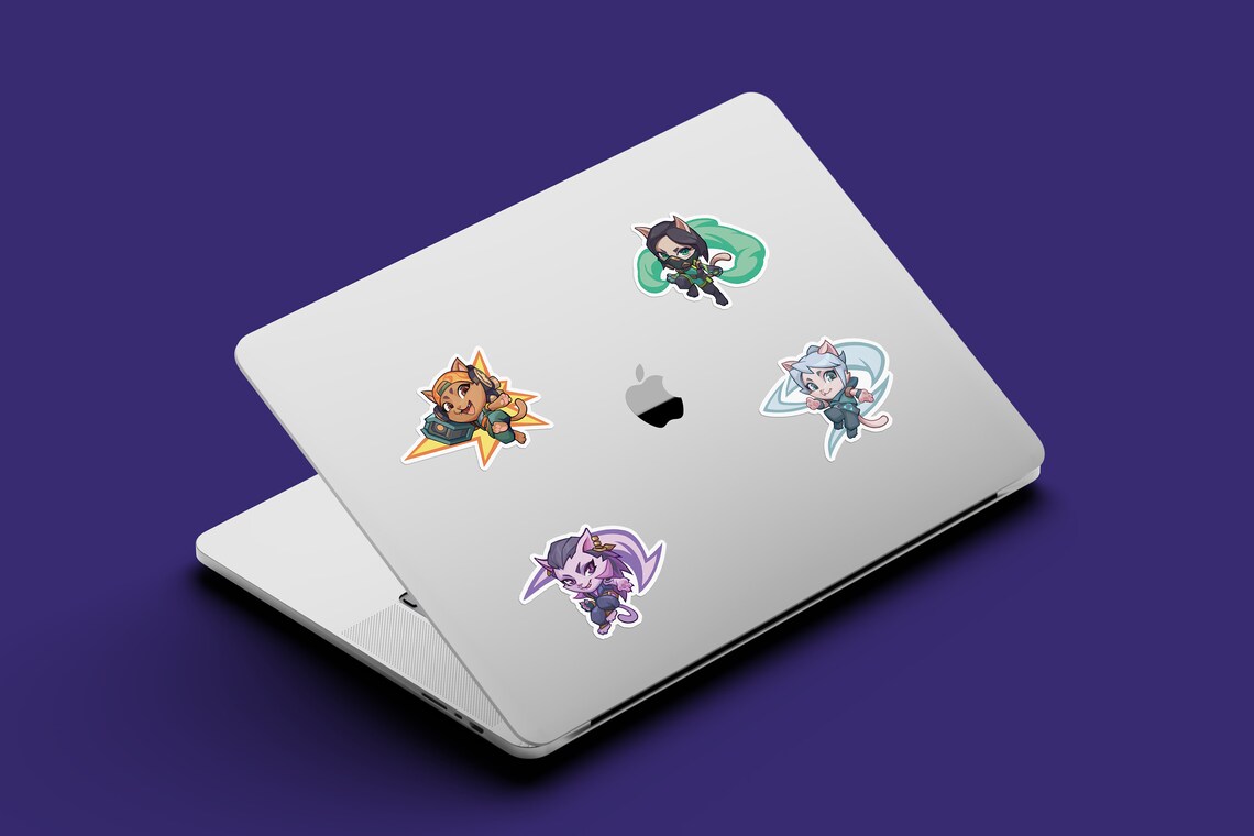 Valorant 9 Lives Spray Sticker Pack Durable Vinyl Stickers Cat Spray ...