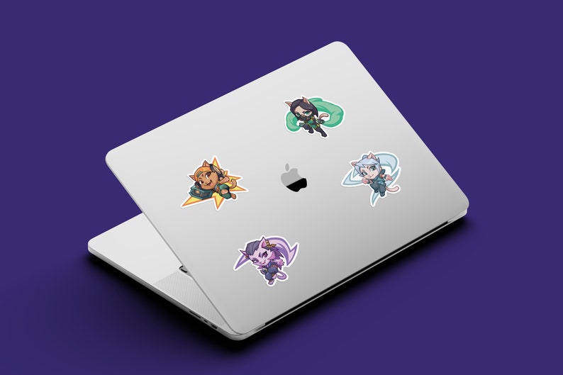 Valorant 9 Lives Spray Sticker Pack Durable Vinyl Stickers Cat Spray ...