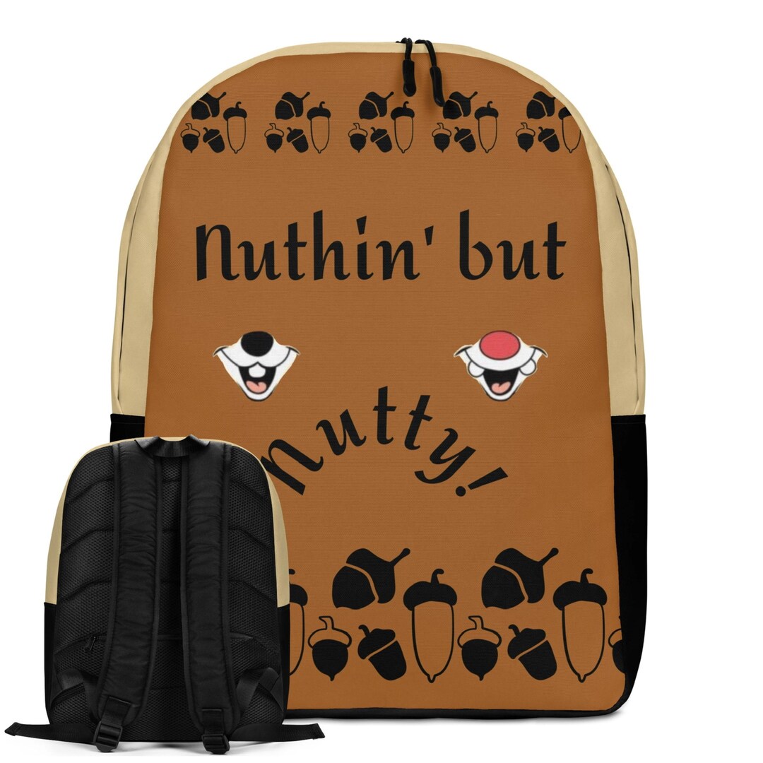 Chipmunks Minimalist Backpack - Etsy