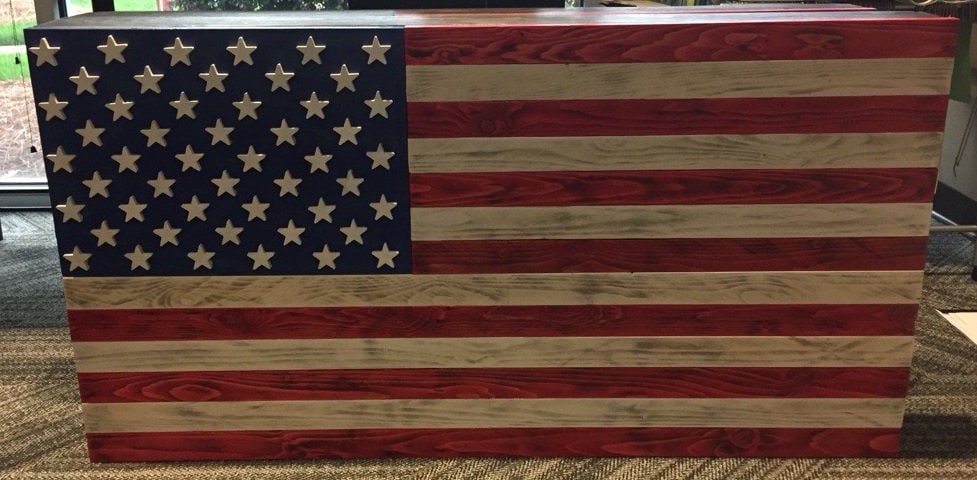 American Flag (wood) - Building Plans - Etsy