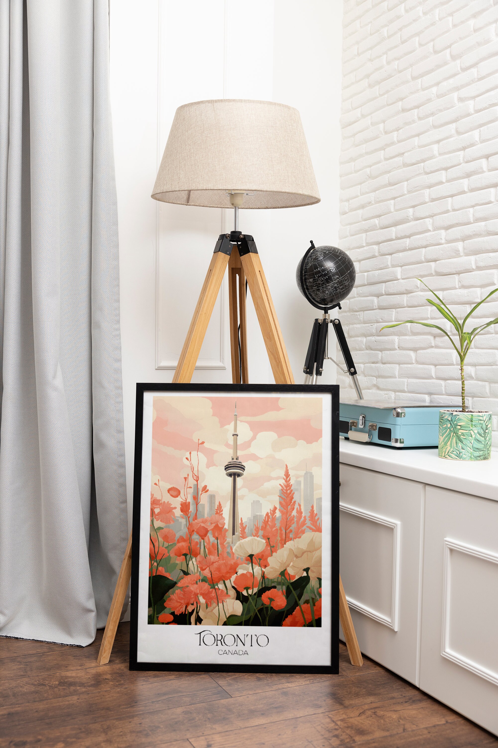 Printable Toronto Art CN Tower Print Travel Prints Toronto Prints ...