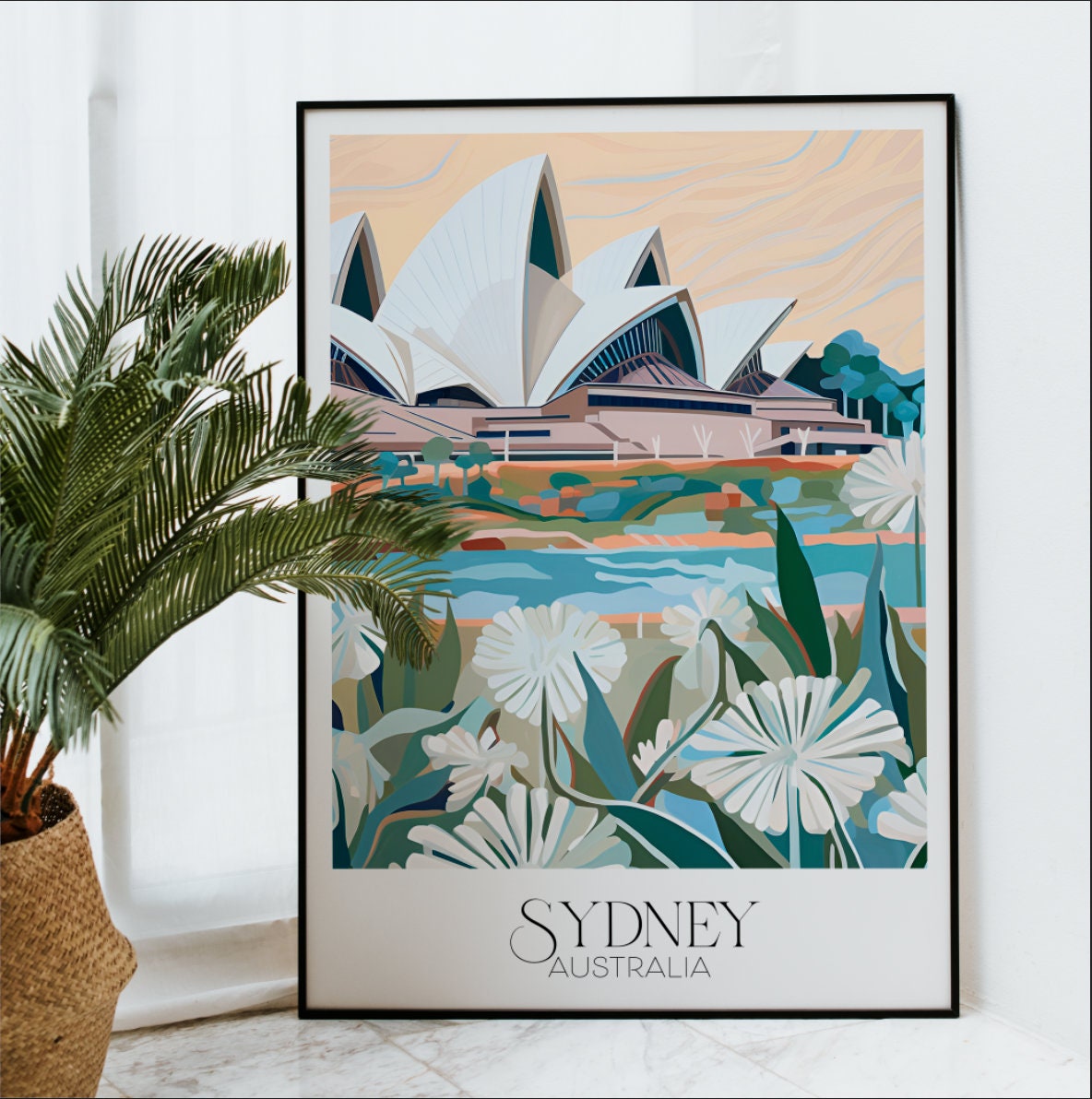 Printable Australia Art | Sydney Opera House Print | Travel Prints ...