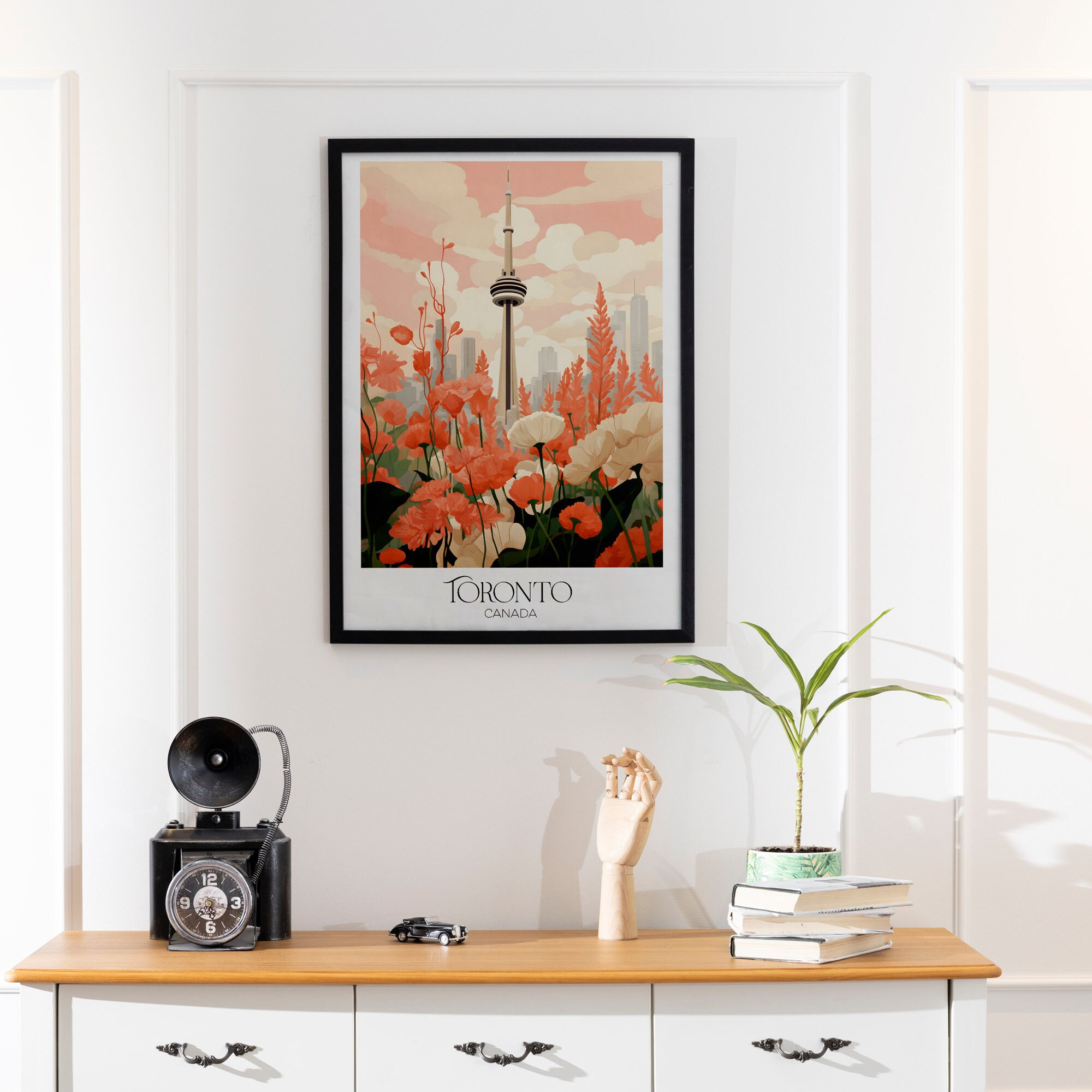 Printable Toronto Art CN Tower Print Travel Prints Toronto Prints ...