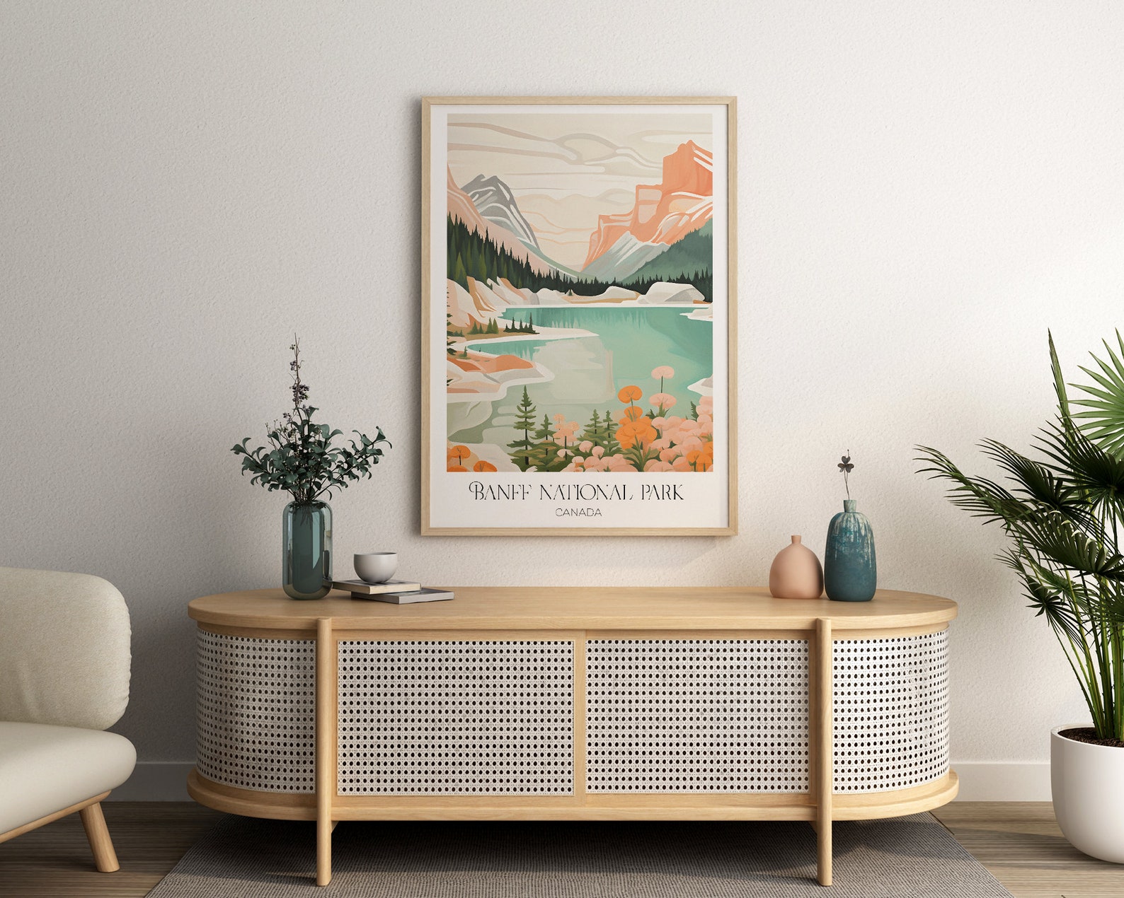 Printable Canadian Art | Banff Print | Travel Prints | Aesthetic Prints ...