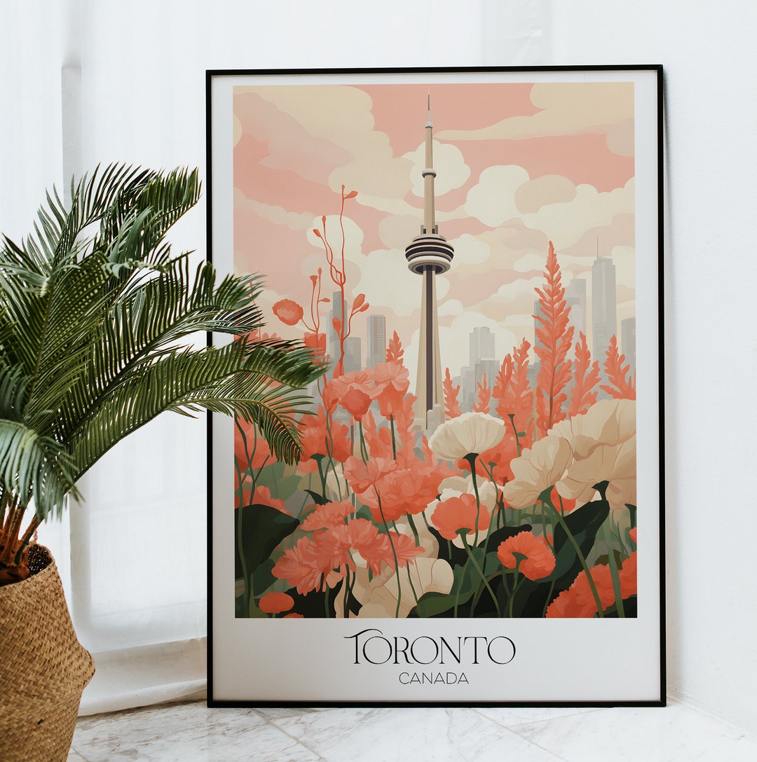 Printable Toronto Art | CN Tower Print | Travel Prints | Toronto Prints ...