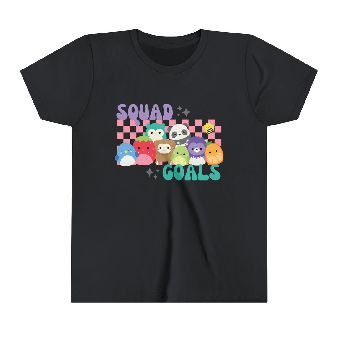 Squishmallow Kids Tshirt | Squish Squad | Squad Goals Tee - Etsy