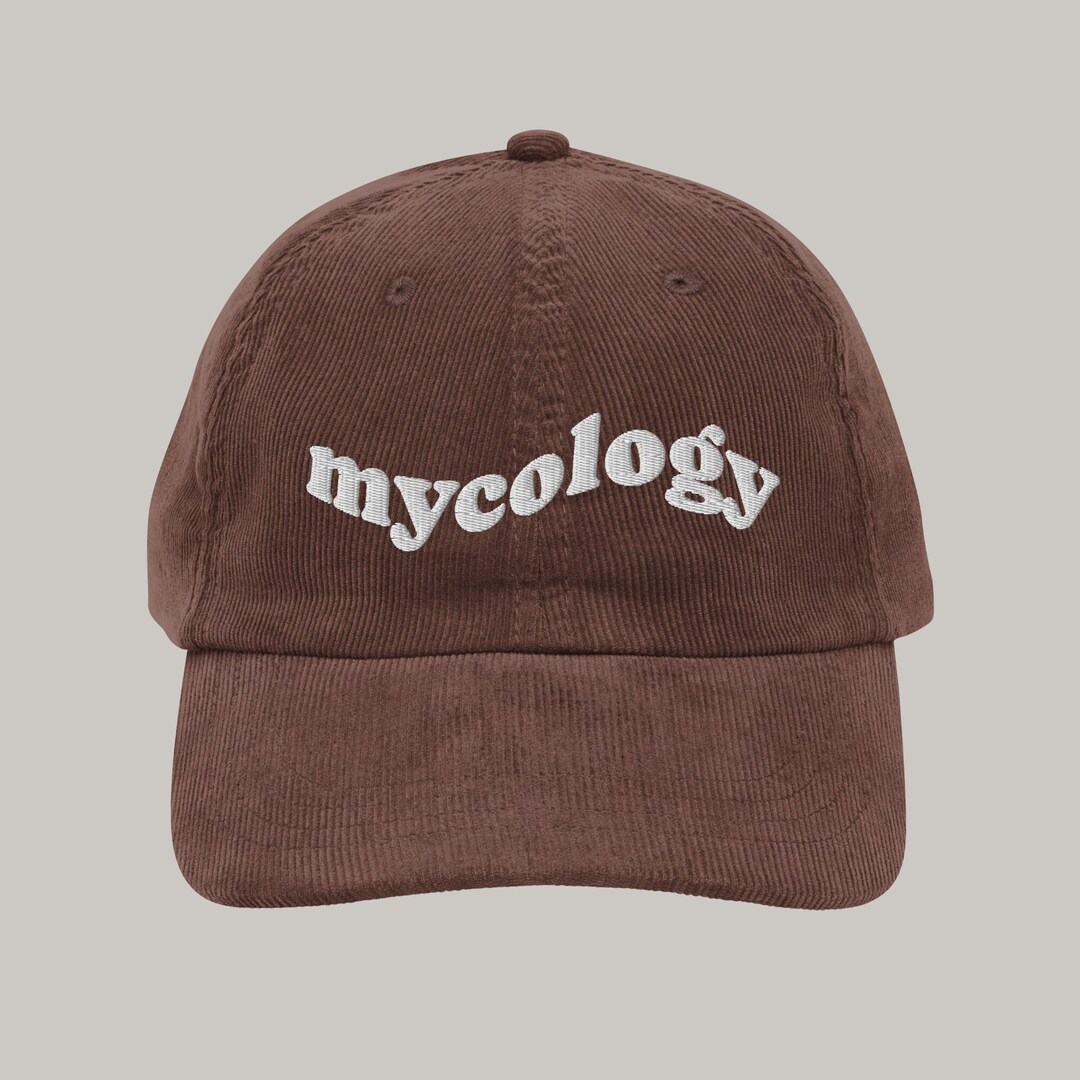 Mycology Corduroy Hat, Mushroom Hat, Botanical Nature Lover Forestcore ...