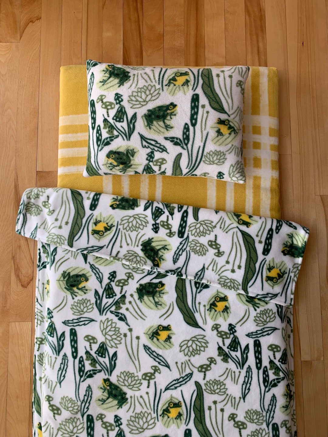 Plush Kids Nap Mat Set | Mat |blanket | Pillow | Toddler Kids Preschool ...