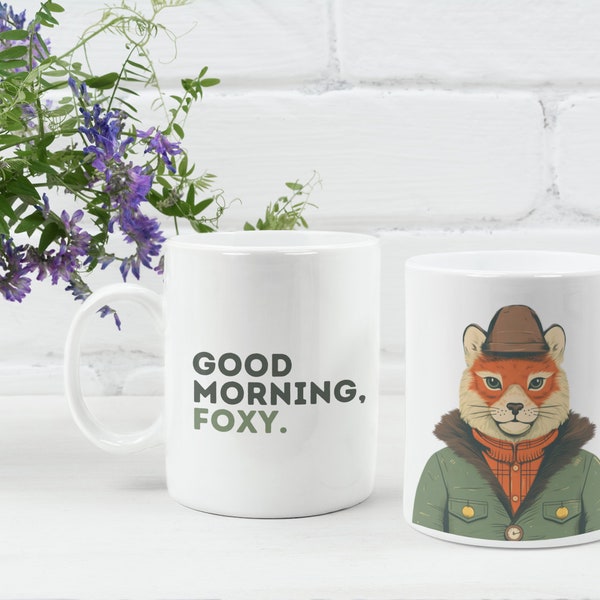 Fox Tea Cup - Etsy