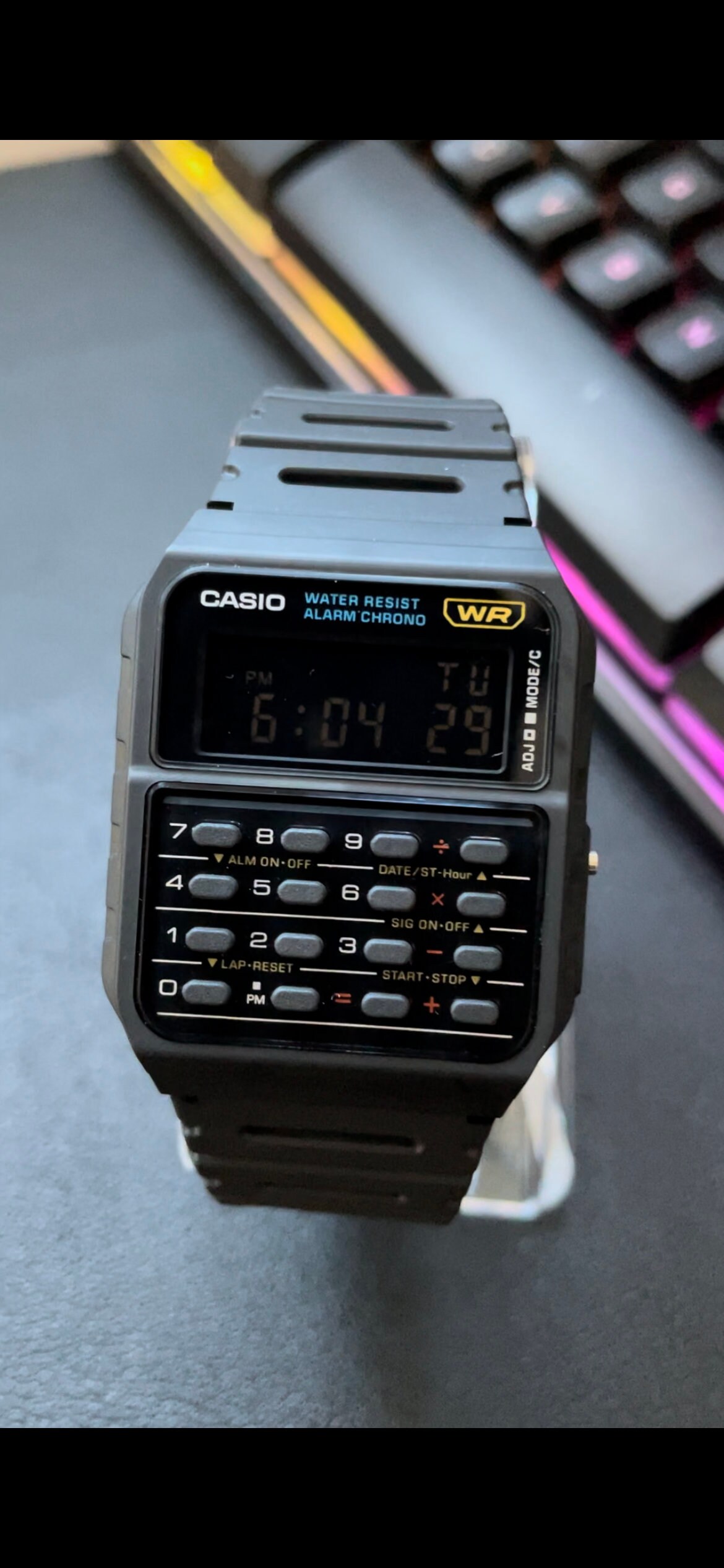 Custom Casio Vintage Calculator Watch - Etsy