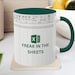 Excel Spreadsheet Coffee Mug, Freak in the Sheets Mug, Gift for ...