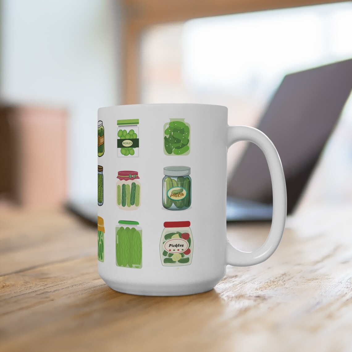 Pickle Mug, Funny Pickle Mug, Cute Pickle Mug, Pickle Coffee Cup ...
