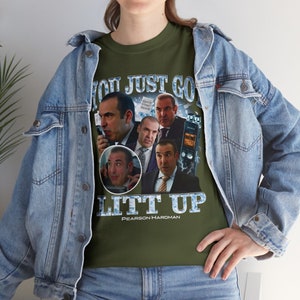 You Just Got Litt up Vintage Shirt, Vintage Louis Litt Shirt, Vintage Suits Shirt, Pearson ...
