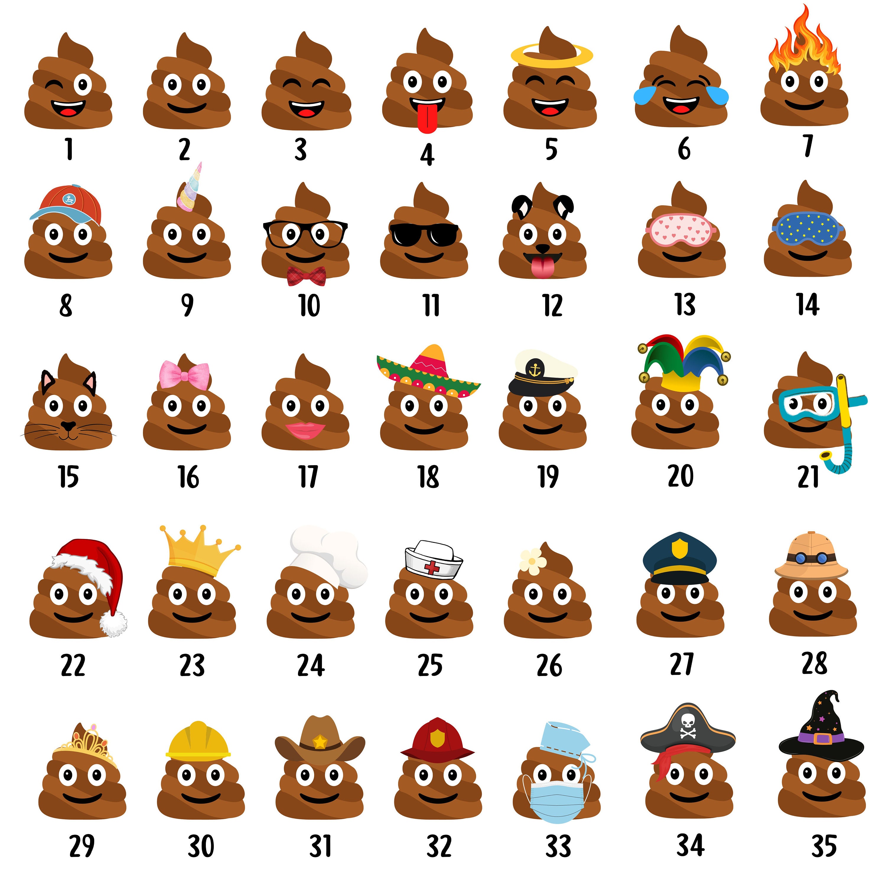 Personalized Mommy's Little Shits Poop Emoji Ornament - Etsy