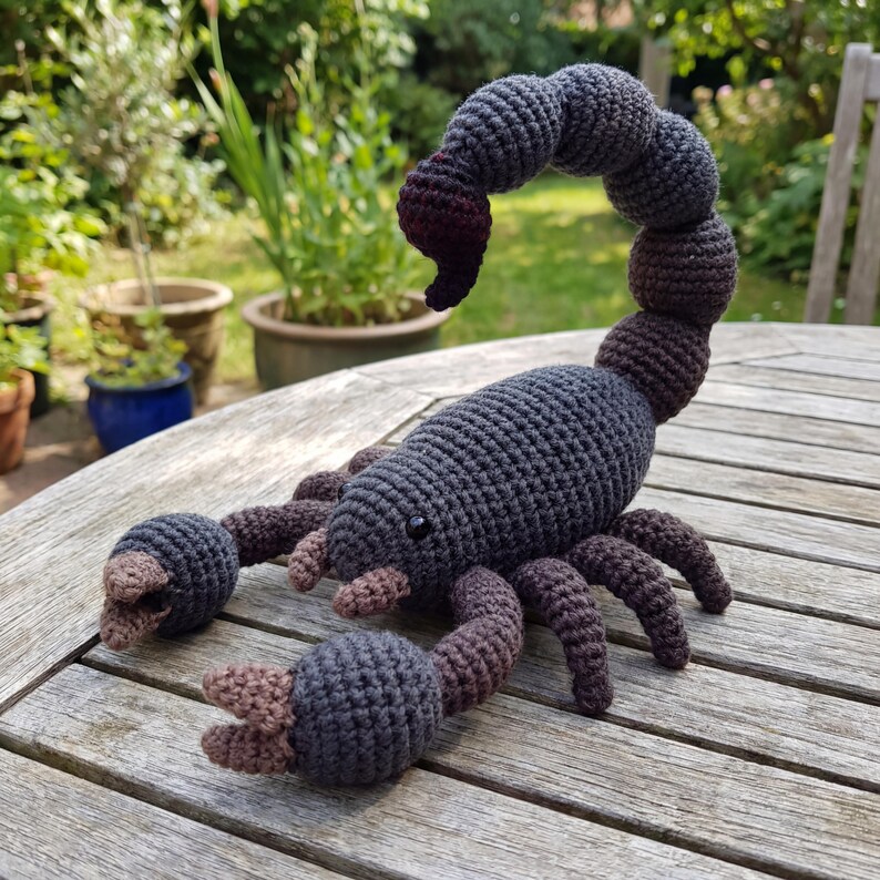 Cute Scorpion Amigurumi Crochet Pattern Desert Animal Plush PDF - Etsy