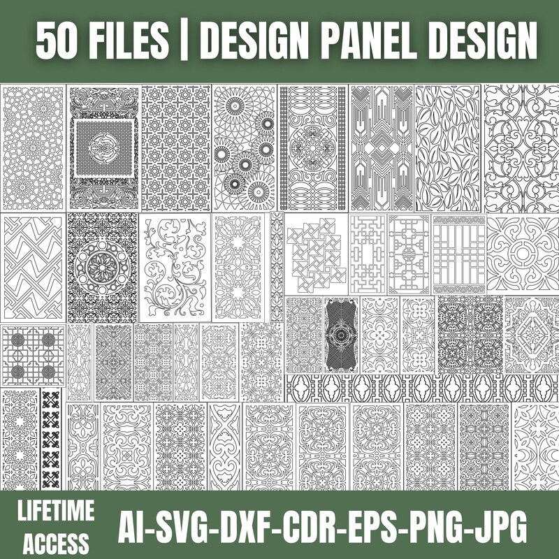 Panel Dxf - Etsy