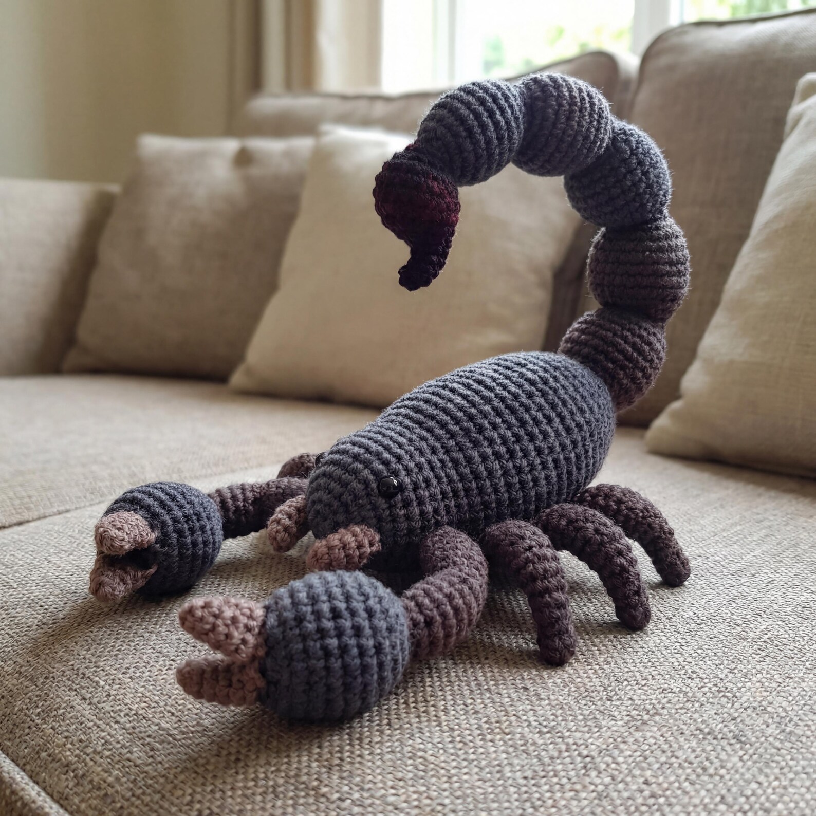 Cute Scorpion Amigurumi Crochet Pattern Desert Animal Plush PDF - Etsy