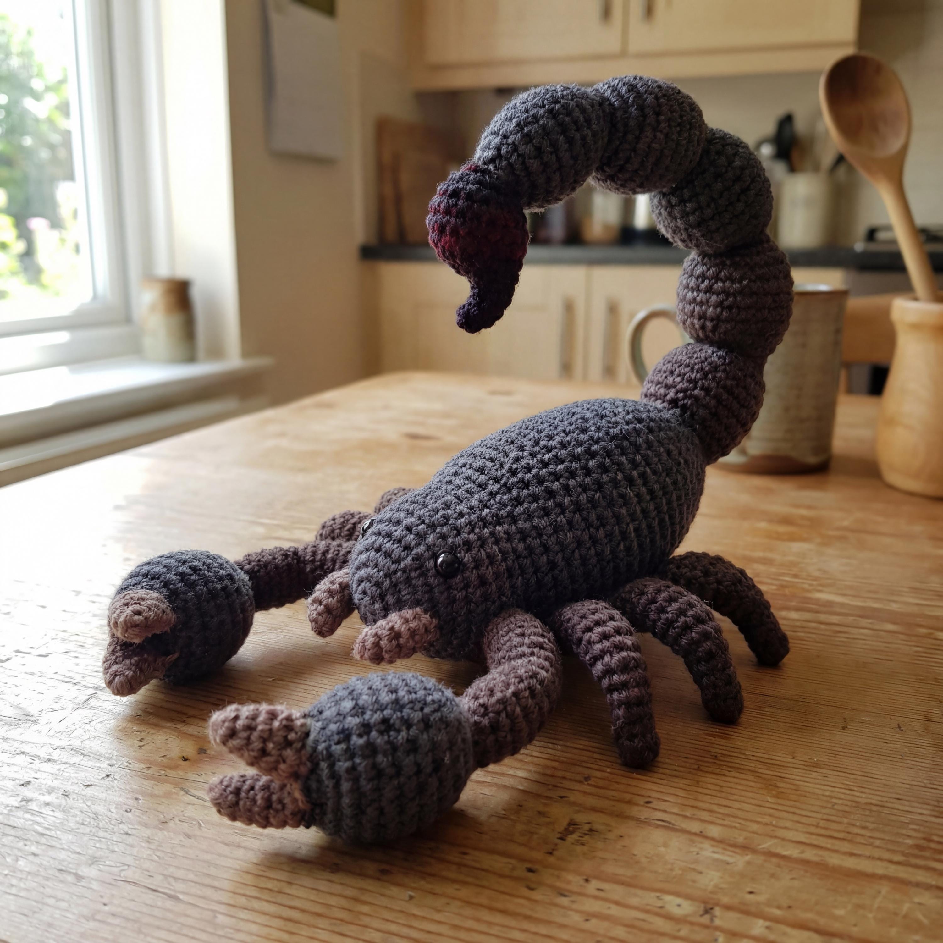 Cute Scorpion Amigurumi Crochet Pattern Desert Animal Plush PDF - Etsy