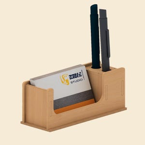 Business Card Holder, CNC Files, Svg-dxf-pdf-cdr-ai-png | Lifetime ...