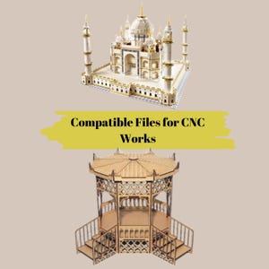 Architecture 20+ Laser Cut Bundle | CNC Design Files, Cdr, Dxf, Jpg ...