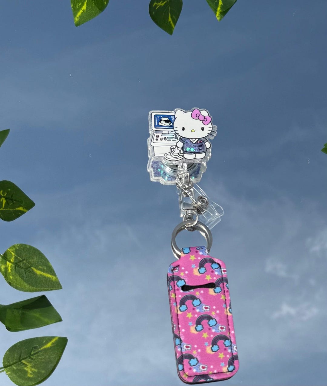 Funny Hello Kitty Badge Reel: Nurse, Healthcare, Radiology - Etsy