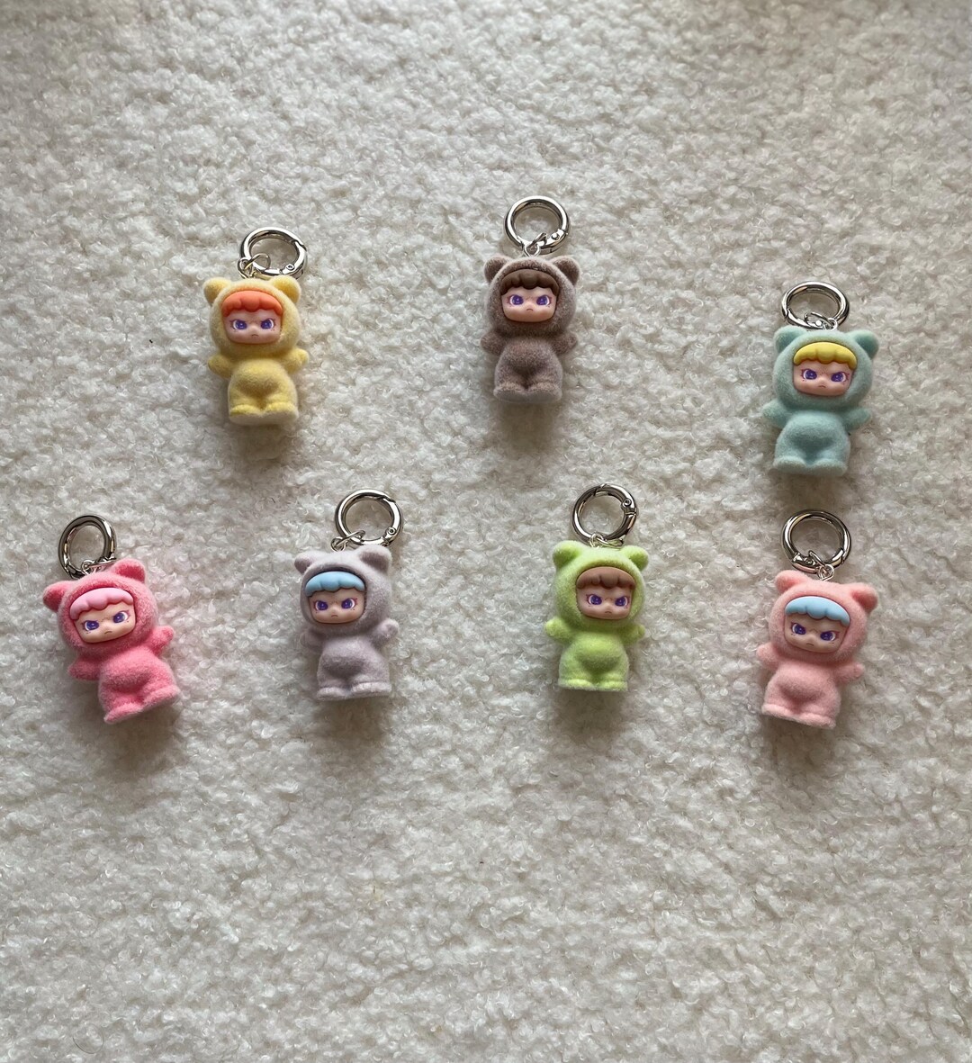 Angry Cuties | Labubu | Popmart Themed | Labubu Keychains | Crybaby - Etsy