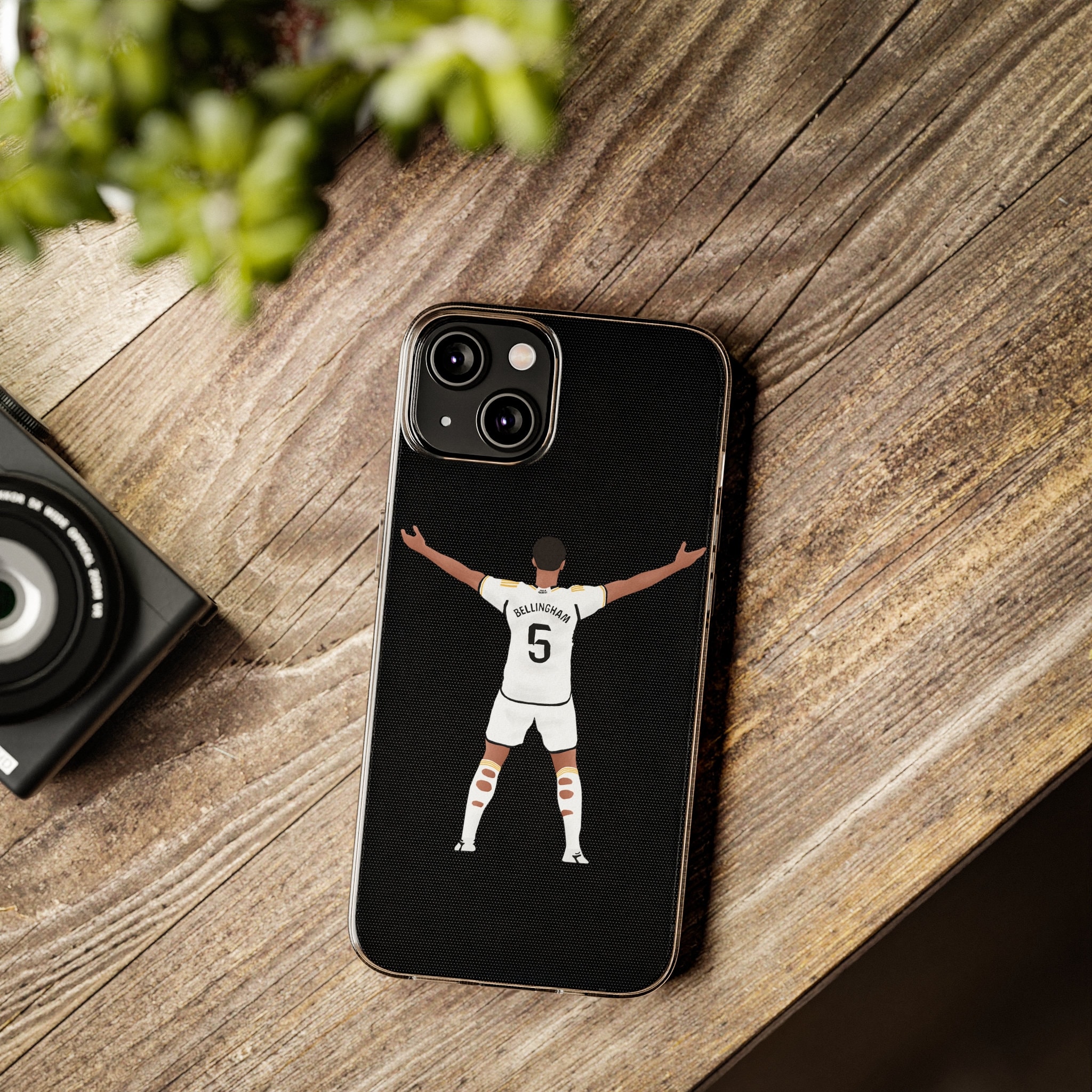 Jude Bellingham Belligol Celebration Clear Soft Phone Case Real Madrid ...