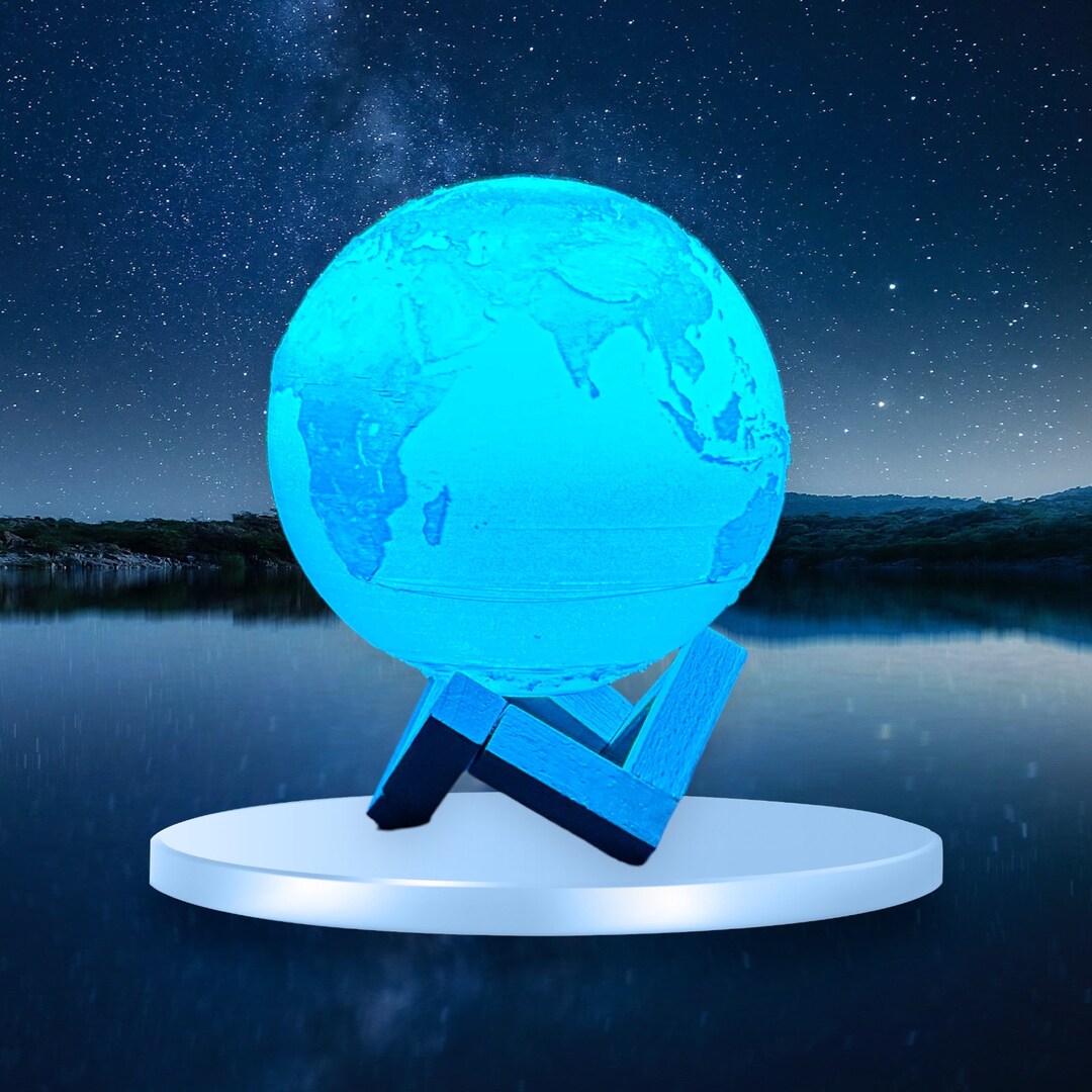 Color Changing Earth LED Lamp Night Lamp Lamp for Kids Bedroom ...