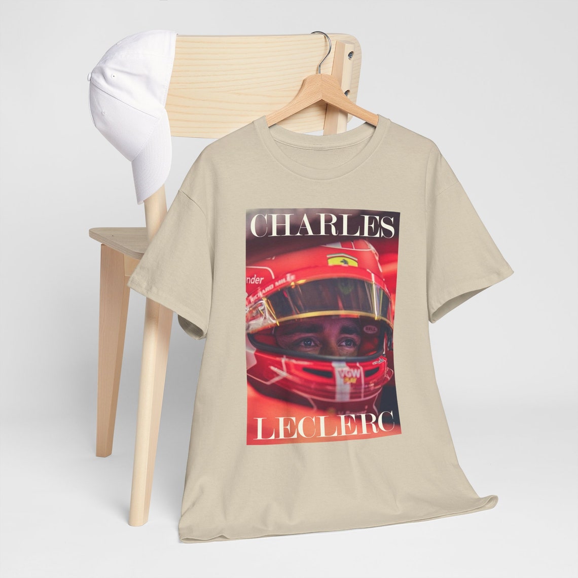 Charles Leclerc Shirt, F1 Formula 1 Unisex Tee Motorsport Tshirt ...
