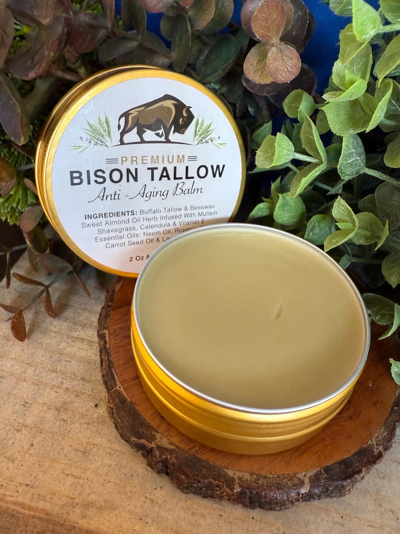 Premium Bison Tallow Anti Aging Balm - Etsy